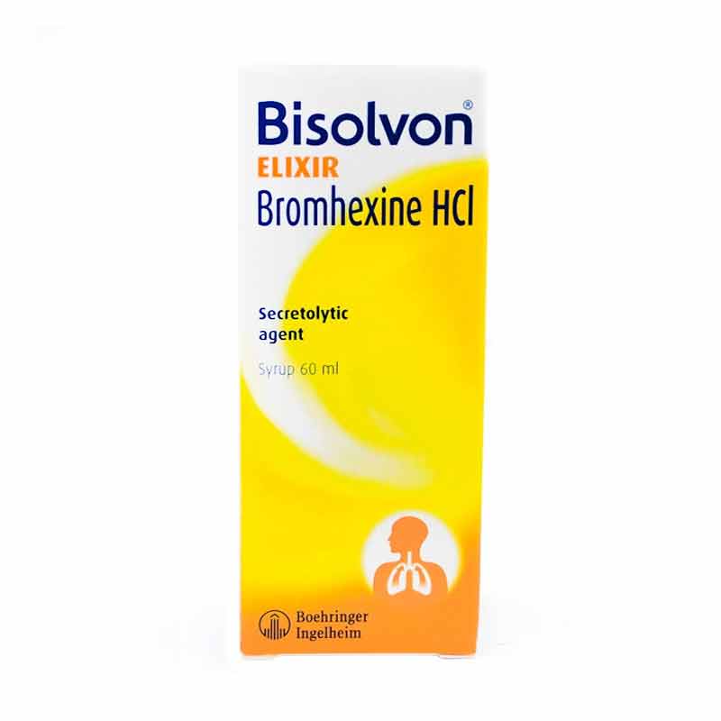 Jual Bisolvon Elixir Bromhexine Hcl Obat Batuk [60 Ml] Di Seller ...