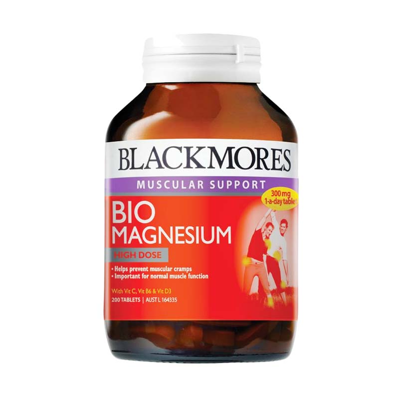 Promo Blackmores Bio Magnesium Suplemen [200 Tablet] Diskon 36% Di ...