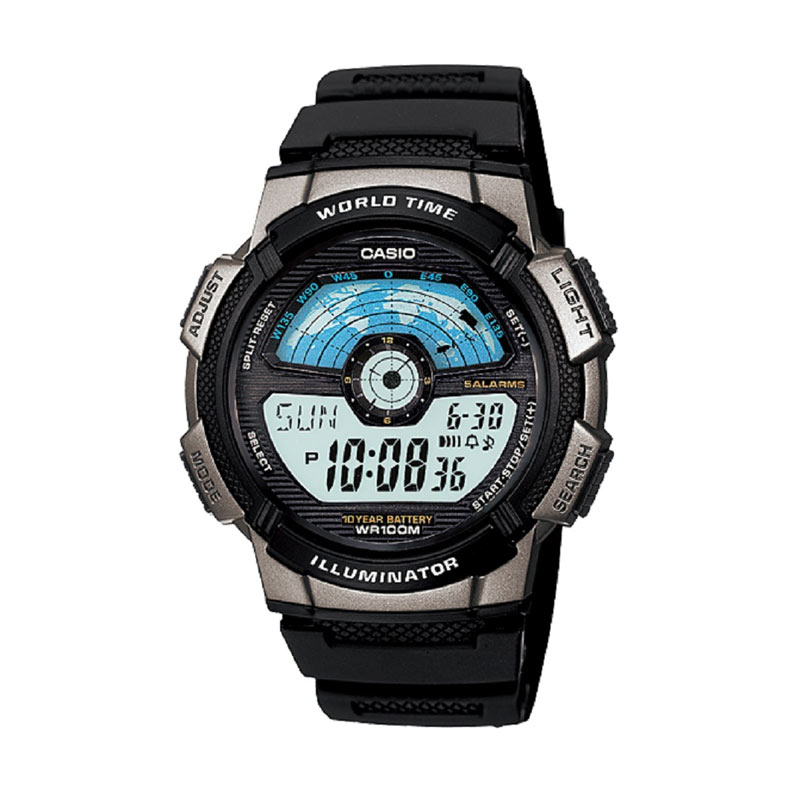 Promo Casio AE-1100W-1AVDF Jam Tangan Pria Original Diskon 30% di Seller LIGA ARLOJI - Senen ...