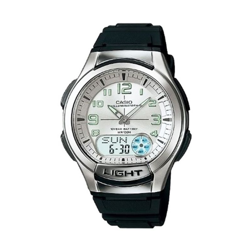 Jual Casio Man Combination AQ-180W-7BVDF Jam Tangan Pria - - di Seller ...