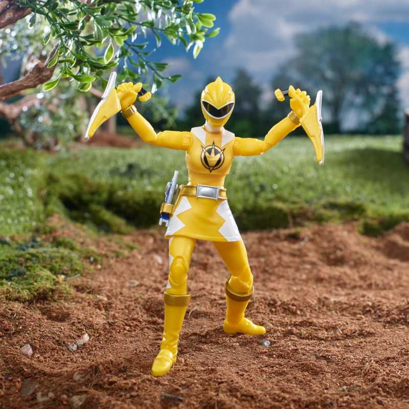 Promo Power Rangers Lightning Collection Dino Thunder Yellow Ranger ...