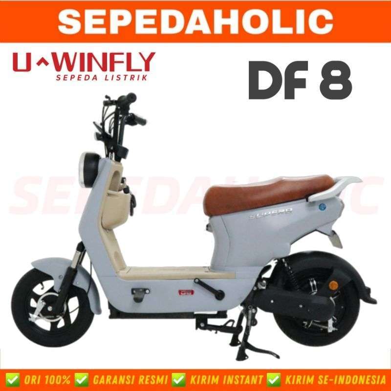 Jual Sepeda Motor Listrik UWINFLY DRAGONFLY 8 / DF8 / DF 8 600 Watt ...