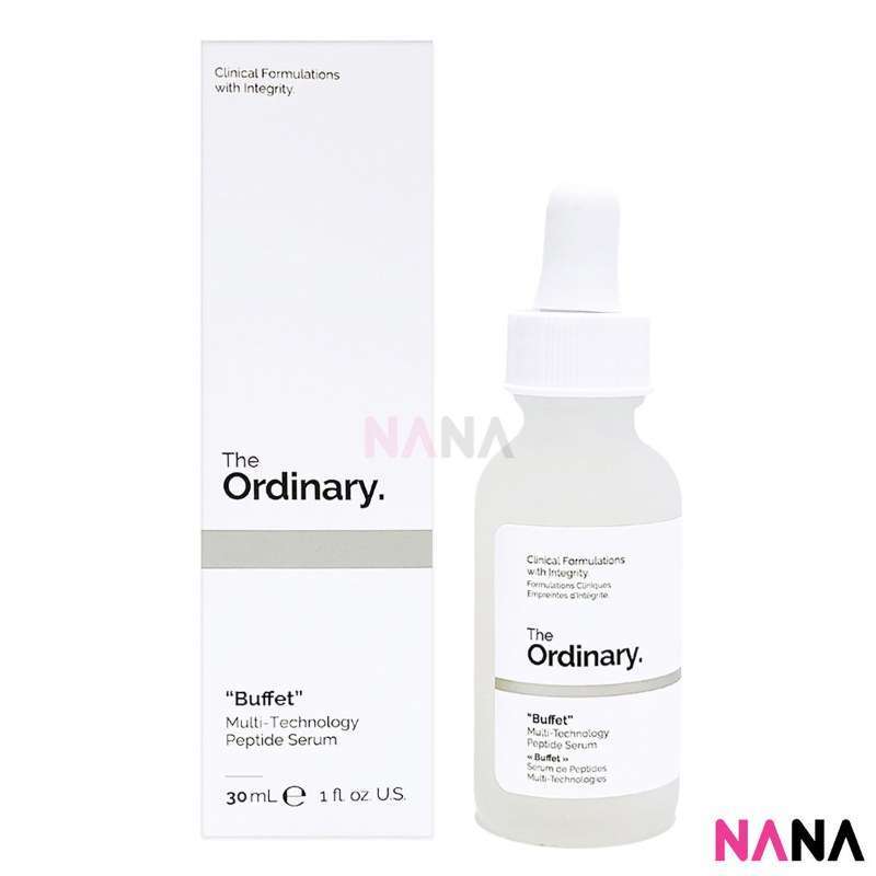 Promo The Ordinary Buffet Multi-Technology Peptide Serum [30 mL] Diskon ...