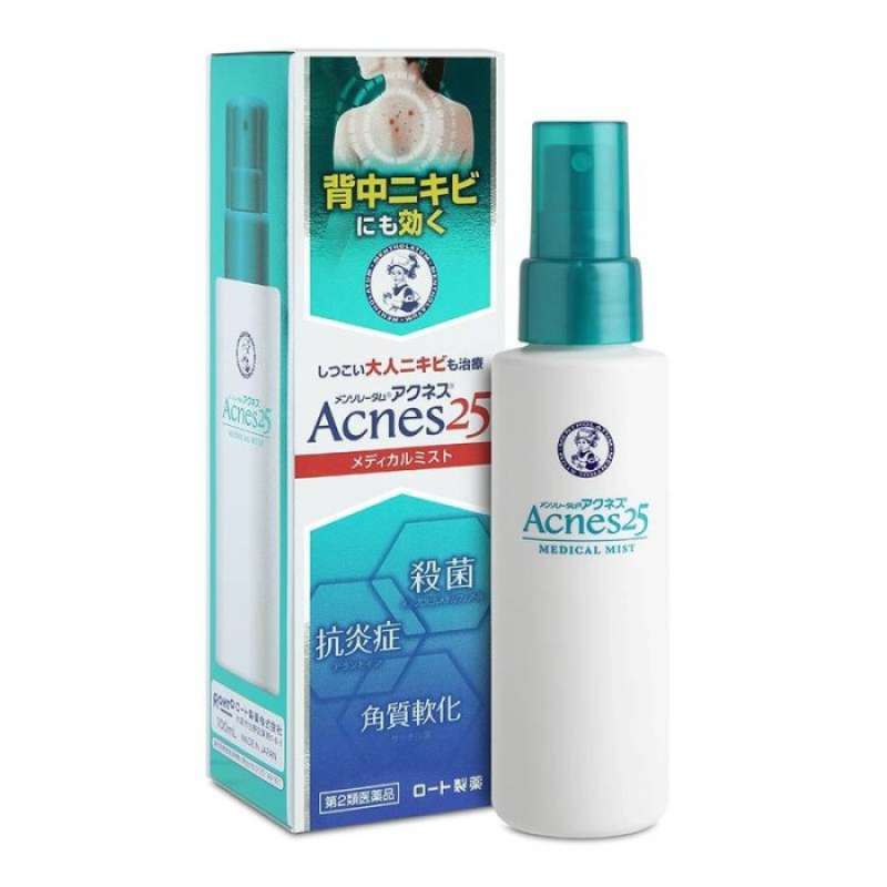 Promo Rohto Mentholatum Acnes 25 Medical Mist, 100ml Diskon 29% di ...