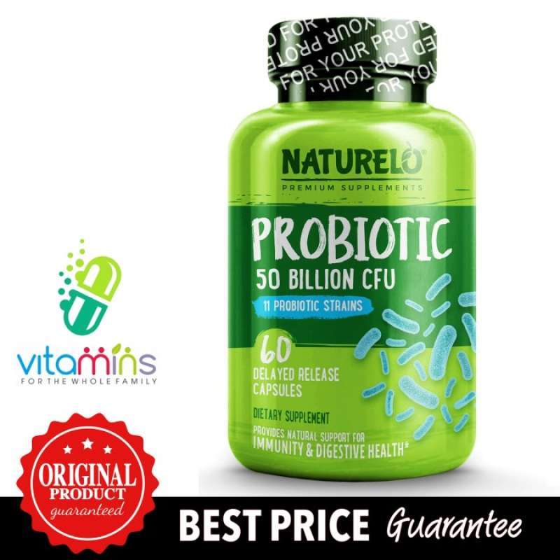 Promo NATURELO - Ultra Strength Probiotic One Daily - 60 capsules ...