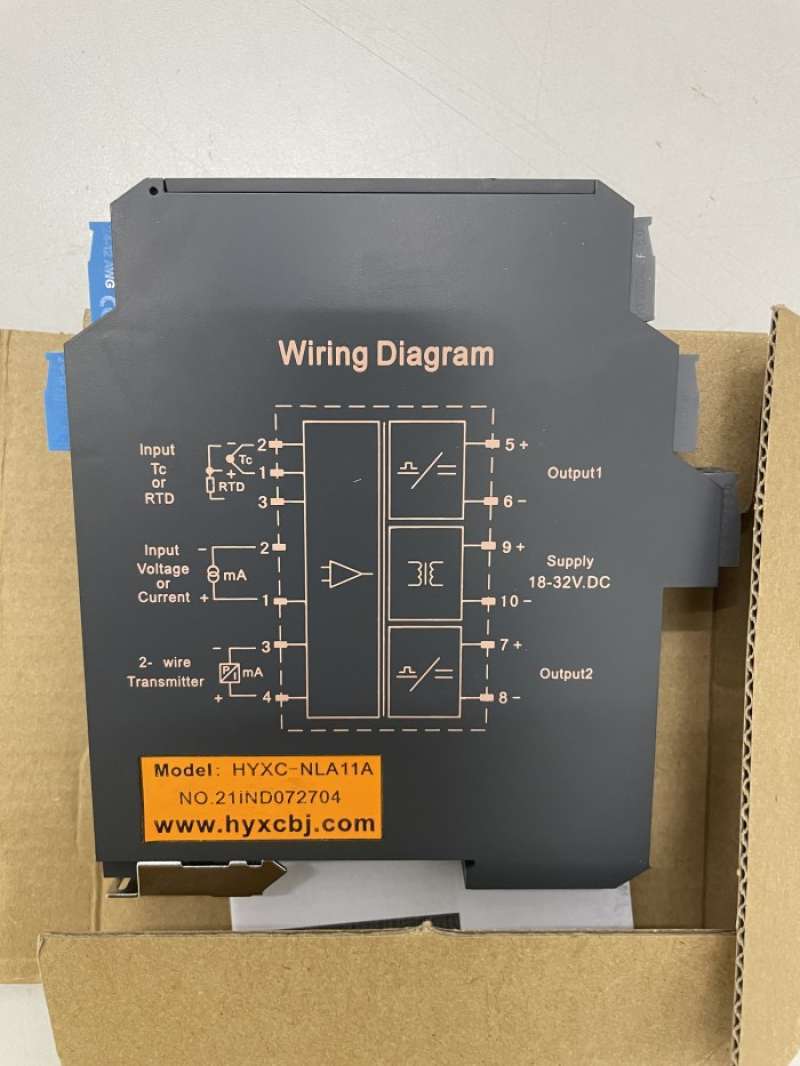 Promo Signal Isolator Converter input 4-20mA Output 4-20mA Din Rail 24V DC Diskon 9% di Seller ...