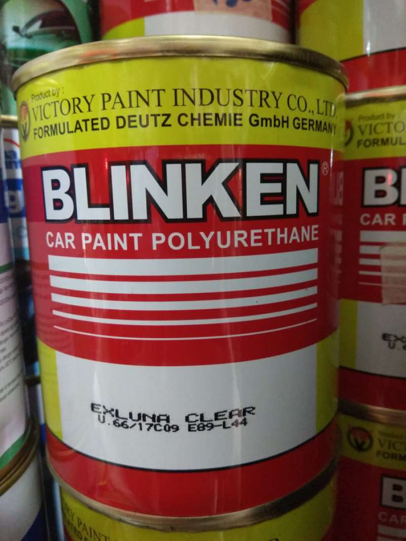 Promo clear pernis exluna blinken polyurethane untuk cat DUCO dan kayu ...