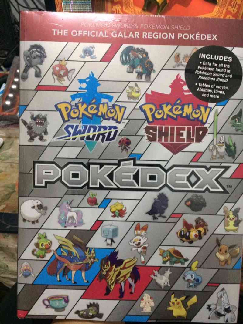 Promo Pokemon Sword & Pokemon Shield The Official Galar Region Pokedex ...