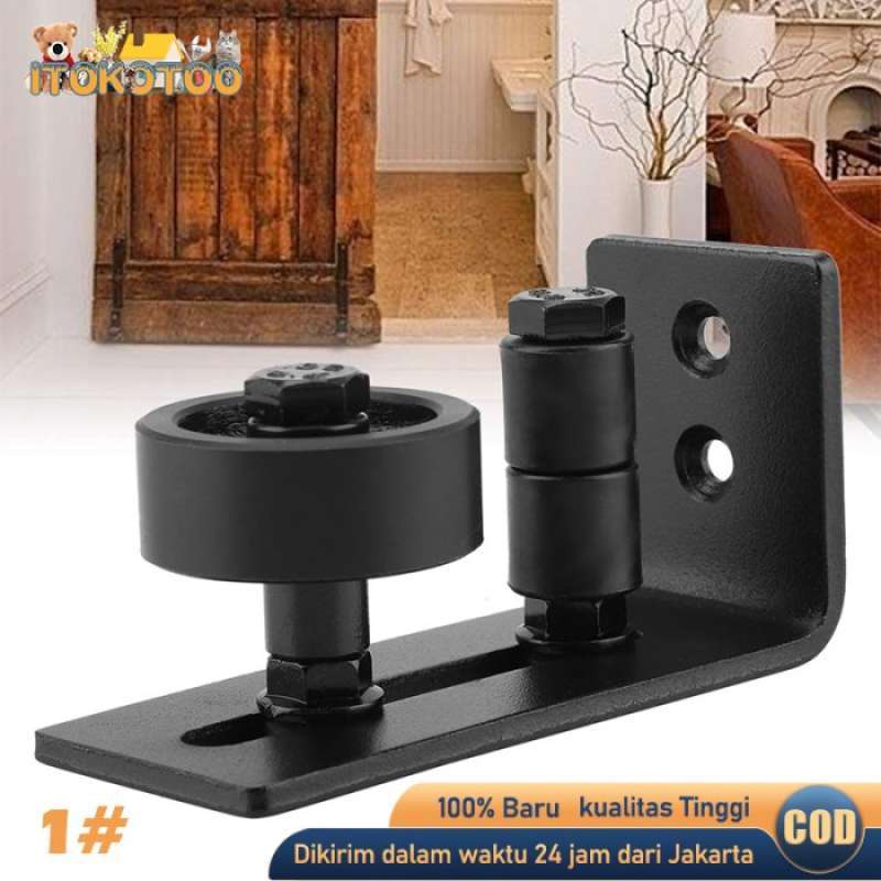 Promo 8 In 1 Sliding Barn Door Bottom Floor Guide Support Roller ...