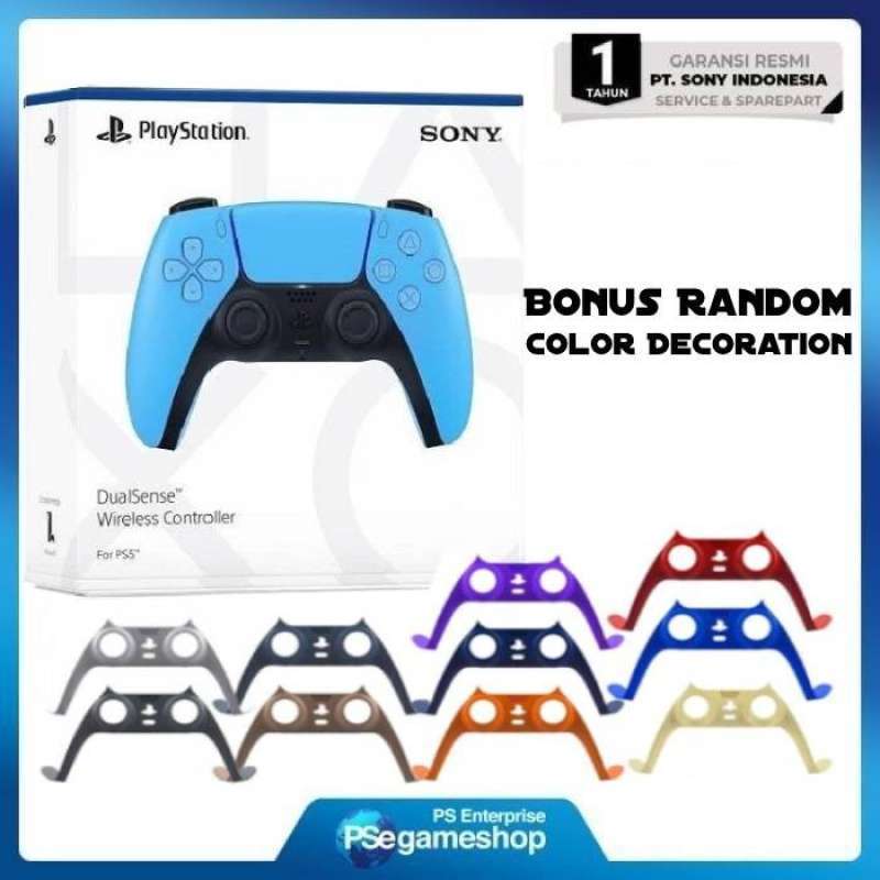 Promo Ps5 Dualsense Controller Starlight Blue Garansi Sony Indonesia ...
