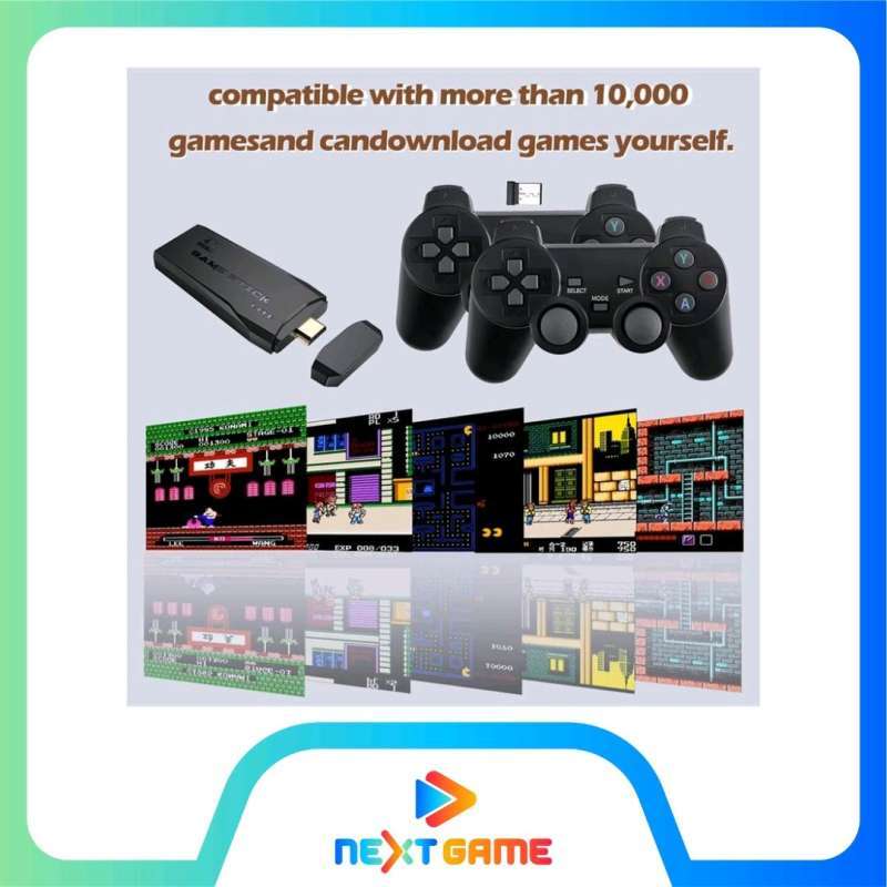 Jual Game Stick Lite 2.4g Wireless Controller Gamepad Di Seller Next ...