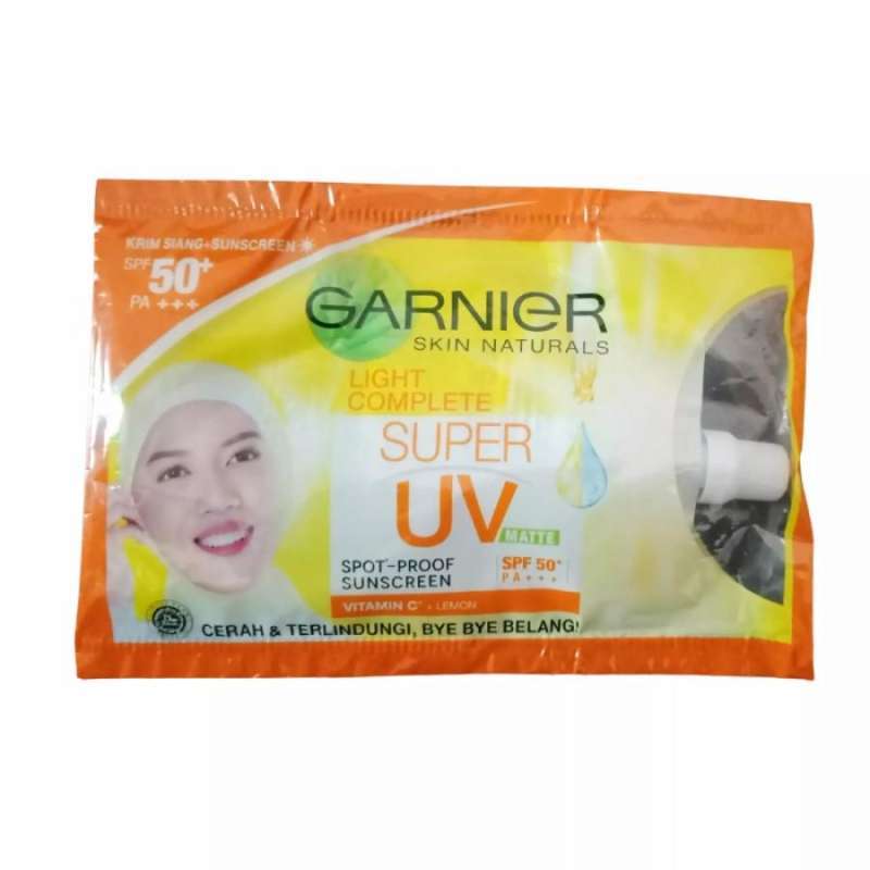 Jual Garnier Light Complete Super UV Matte Spot-Proof Sunscreen SPF 50 ...
