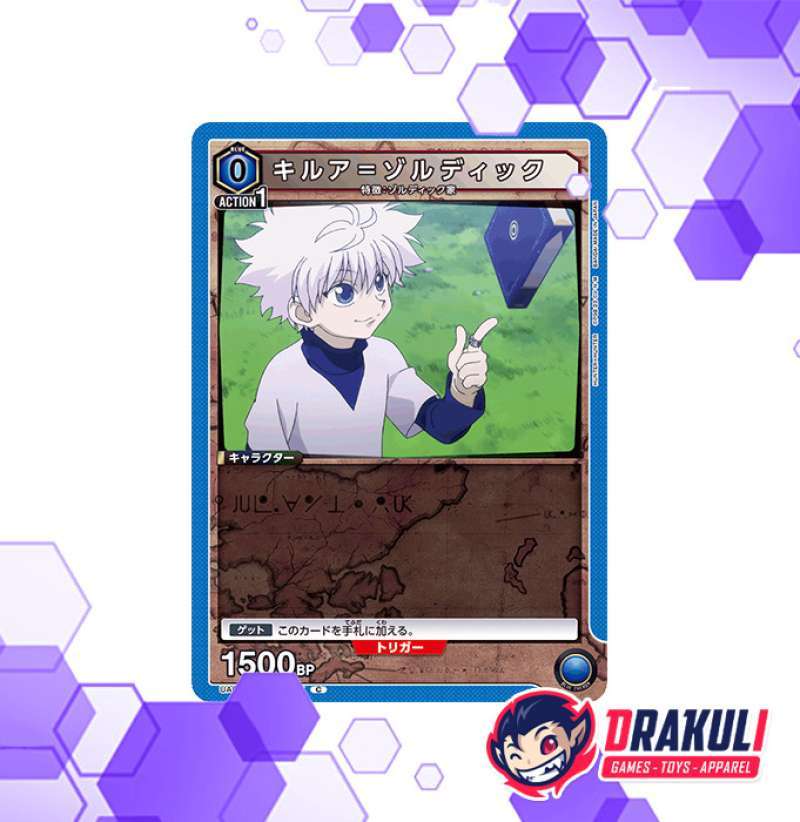 Jual Union Arena Card Hunter x Hunter - Killua Zoldyck UA03BT/HTR-1-017 ...