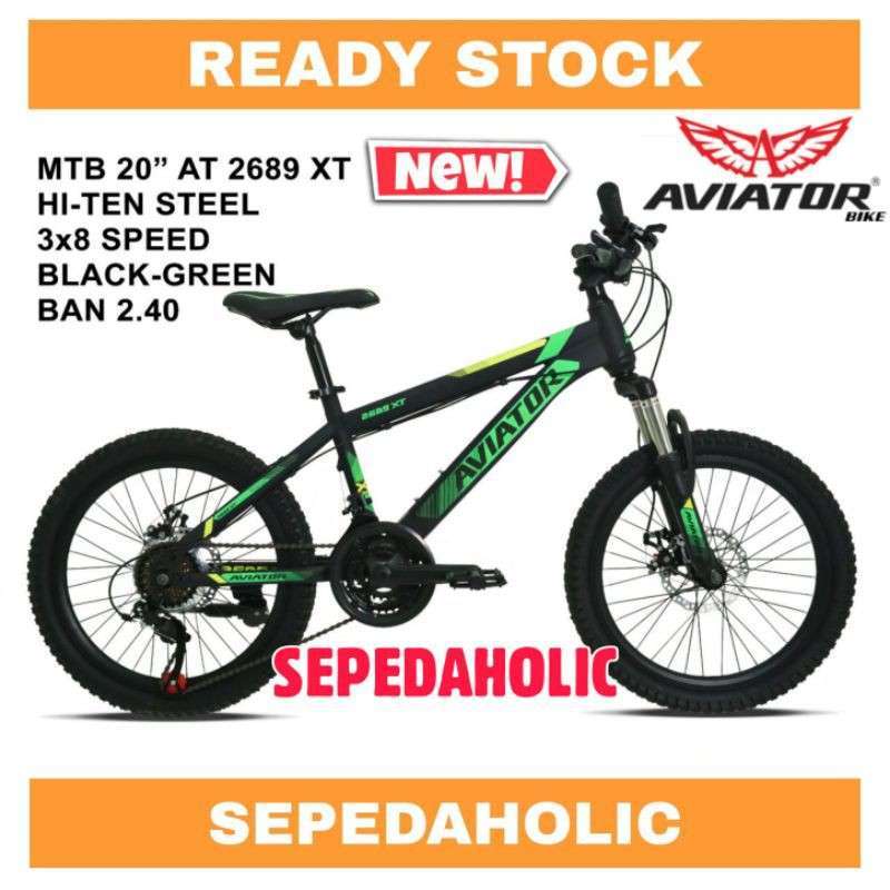 Jual Sepeda Gunung Suspensi 24 Inch Original Terbaru - Harga Promo Murah Juni 2024 | Blibli