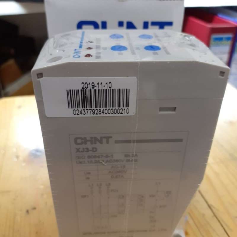 Promo Chint Xj3-d / Xj3d Phase Failure Relay Over / Under Voltage ...