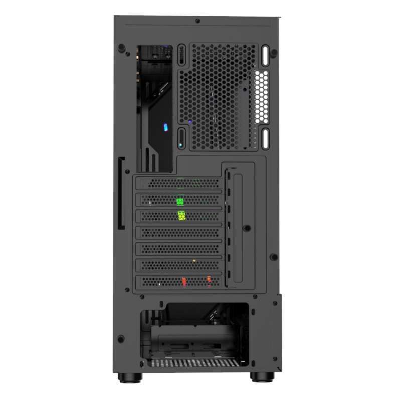 Promo Casing Pc Gaming 3d Design Aula Fy332 Include 3 Fans Rgb - Putih ...