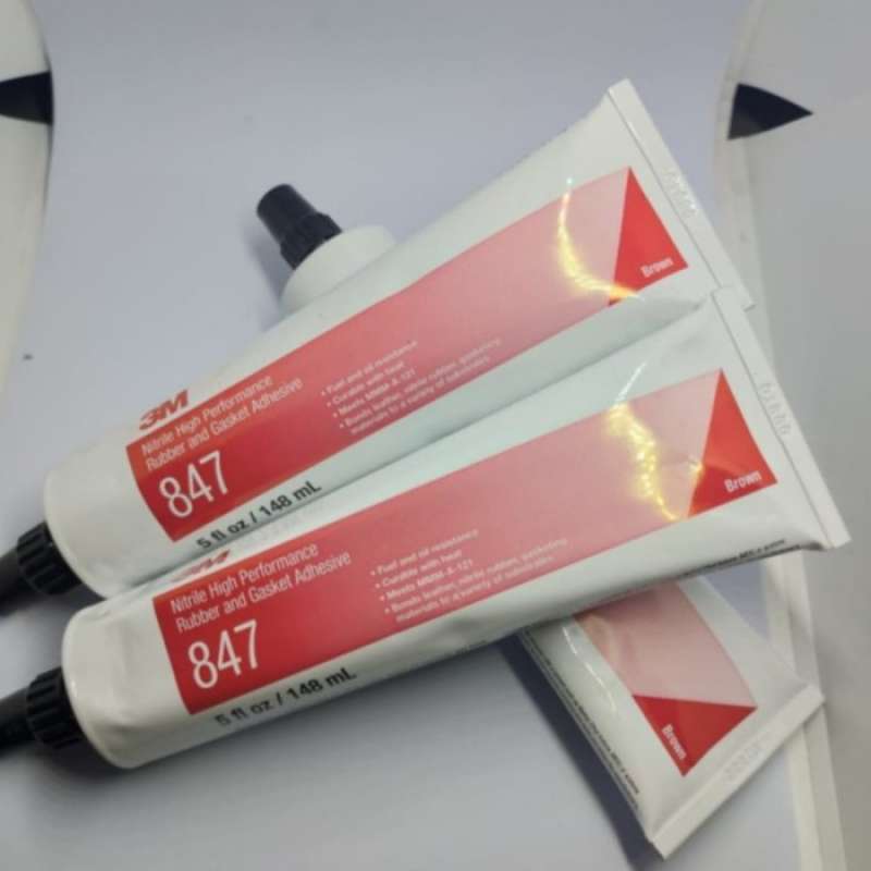Promo 3M Adhesive 847 Nitril High Performance Rubber And Gasket 148Ml ...