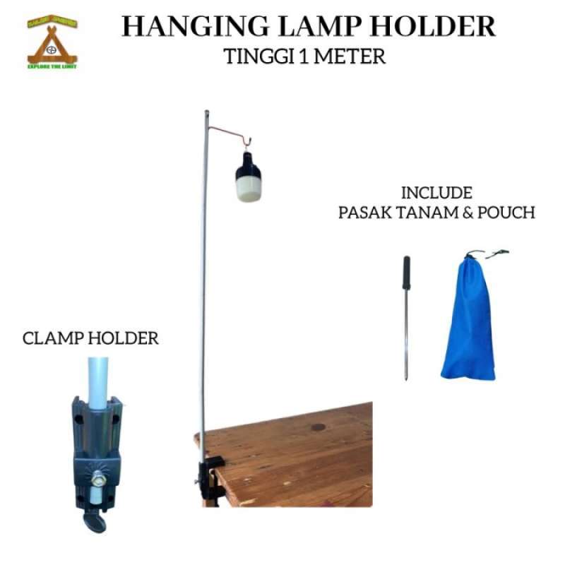 Promo HANGING LAMP HOLDER / TIANG MEJA LAMPU Diskon 23% di Seller ...