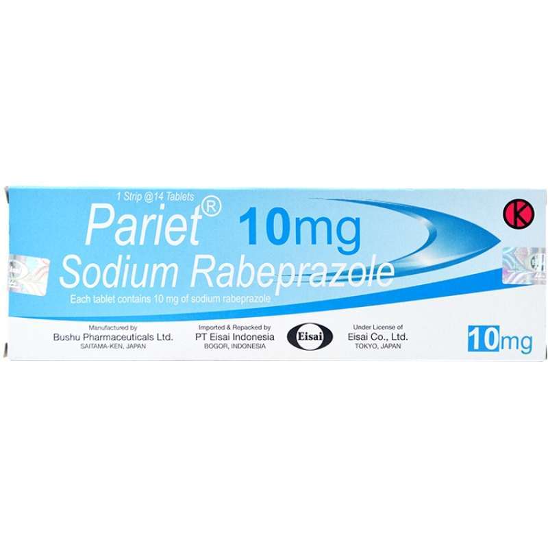 Jual Pariet 10 Mg 14 Tablet Di Seller Apotek Mandjur Official Store ...