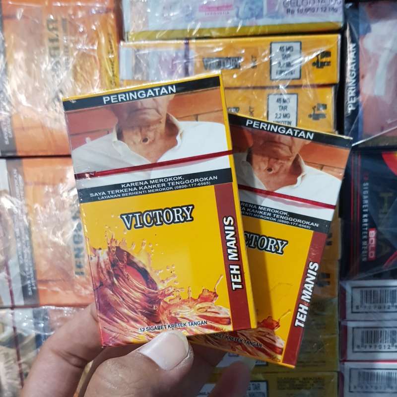Jual Rokok Victory Teh Manis - 12 Batang Kretek Di Seller Chenko Dirga ...