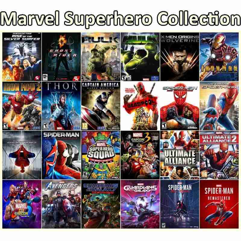 Promo Marvel Superhero Collection Game Untuk Komputer Pc Laptop Koleksi ...