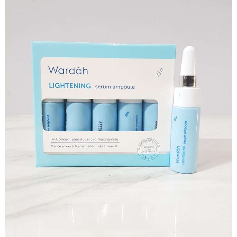 Jual Wardah Lightening Facial Serum 5x5ml Kemasan Baru Di Seller Juragan Kosmetik Murah