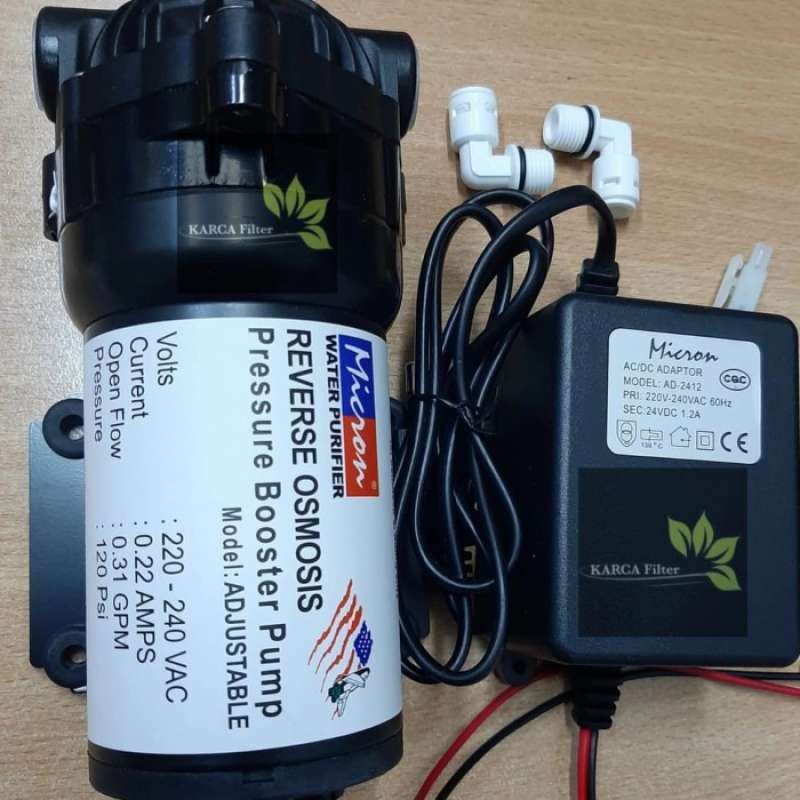 Promo Pompa Ro Booster Pump 24V Micron Diskon 17% di Seller Honey ...