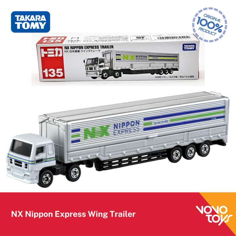 Jual Tomica Long 135 Nx Nippon Express Wing Trailer Di Seller Vovo Toys - Vovo Toys - Kota ...