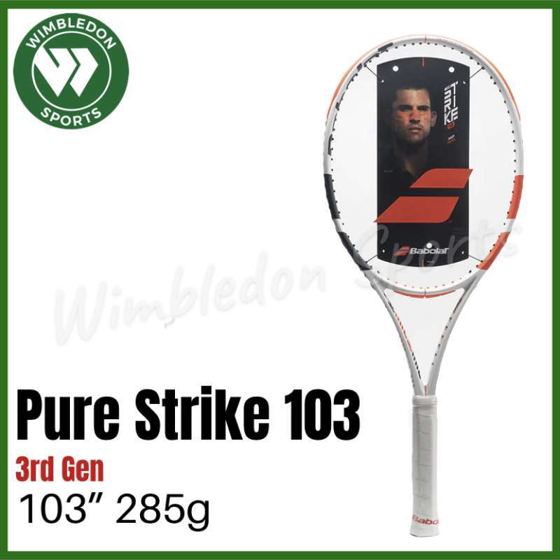 Jual Raket Tenis BABOLAT PURE STRIKE 103 3rd Gen / Pure Strike 103 Gen ...