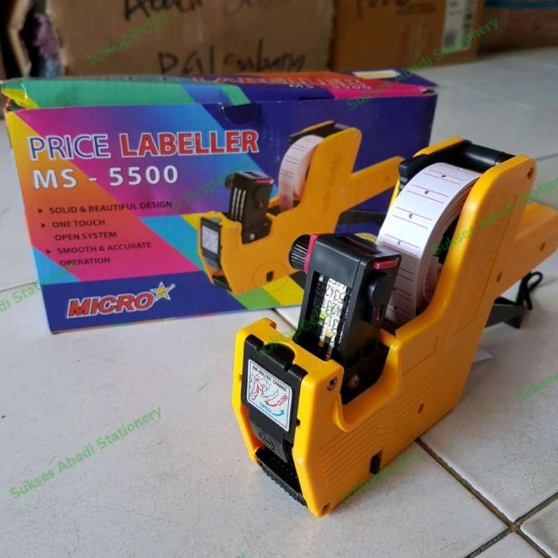 Jual Mesin/ Alat Label Harga/ Price Labeller Microstar Ms-5500 Di ...
