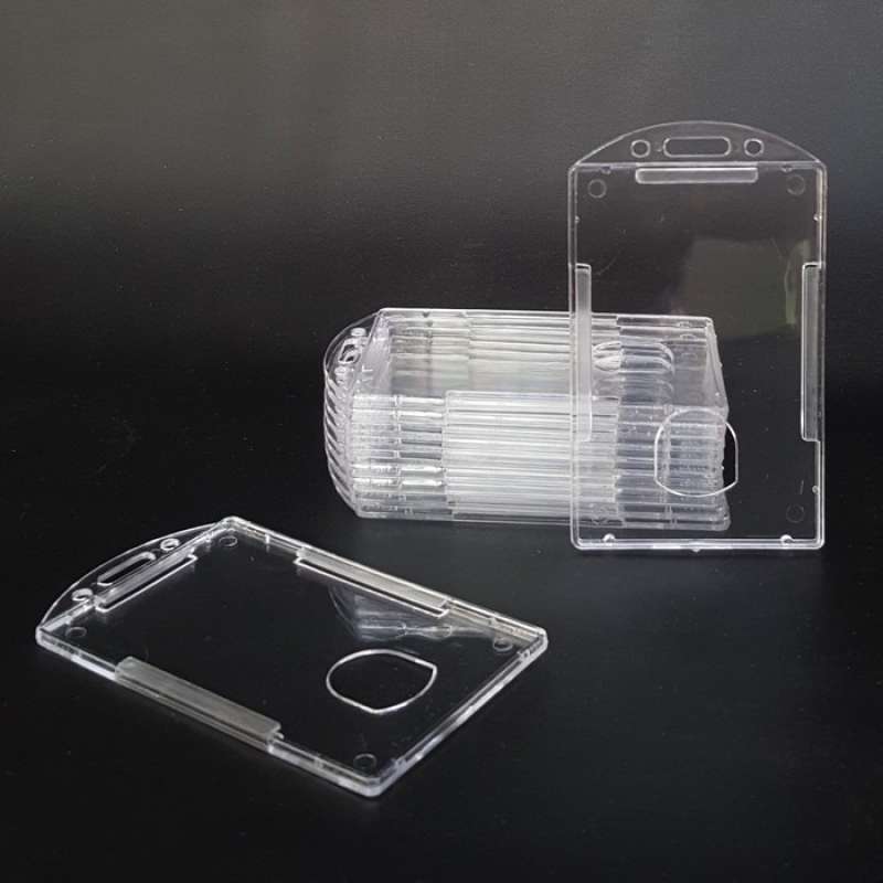 Jual Plastik Id Card Holder/ Tempat Id Card/ Casing Id Card Bening ...