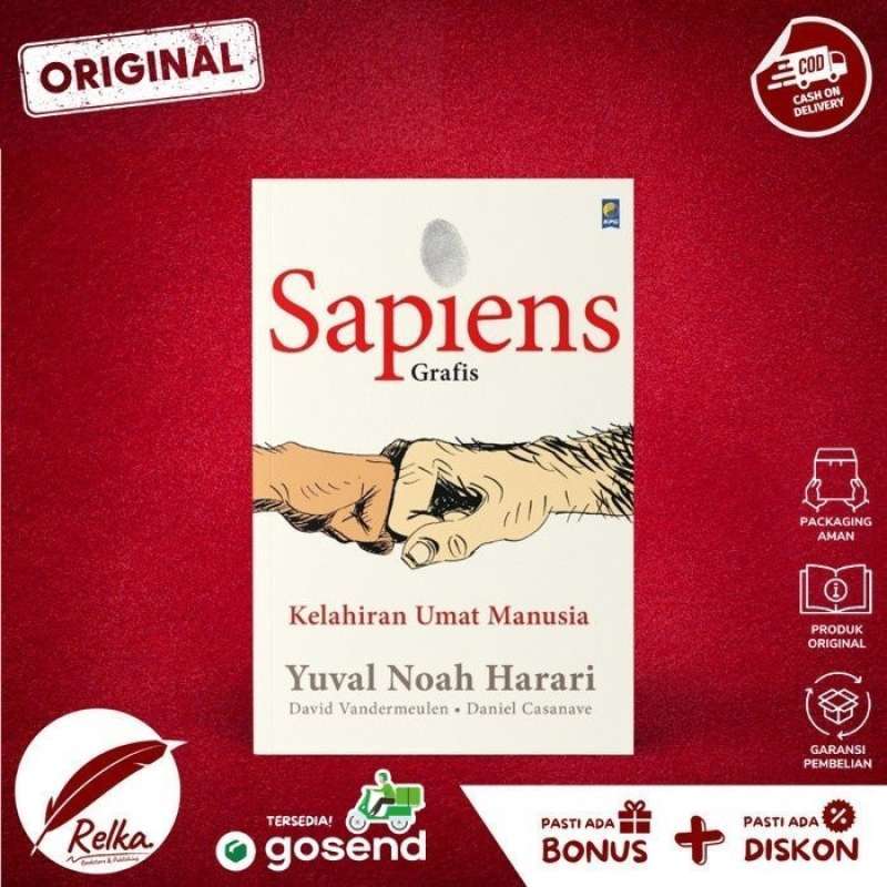 Promo Buku SAPIENS GRAFIS Kelahiran Umat Manusia Diskon 23% di Seller ...