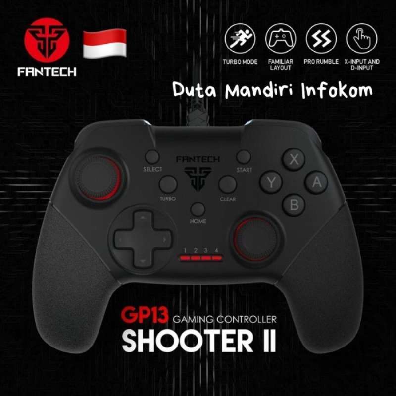Promo Fantech Shooter Ii Gp13 - Gaming Controller Gamepad Joystick Usb ...