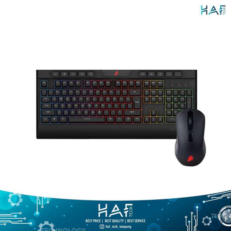 Promo 1Stplayer Gaming K8 Fire Dancing Kit Keyboard+Mouserainbow ...
