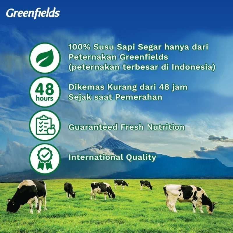 Promo Greenfields Susu Kotak Uht Full Cream Milk | Plain - 105 Ml (kemasan 20 Pcs) Diskon 17% Di ...