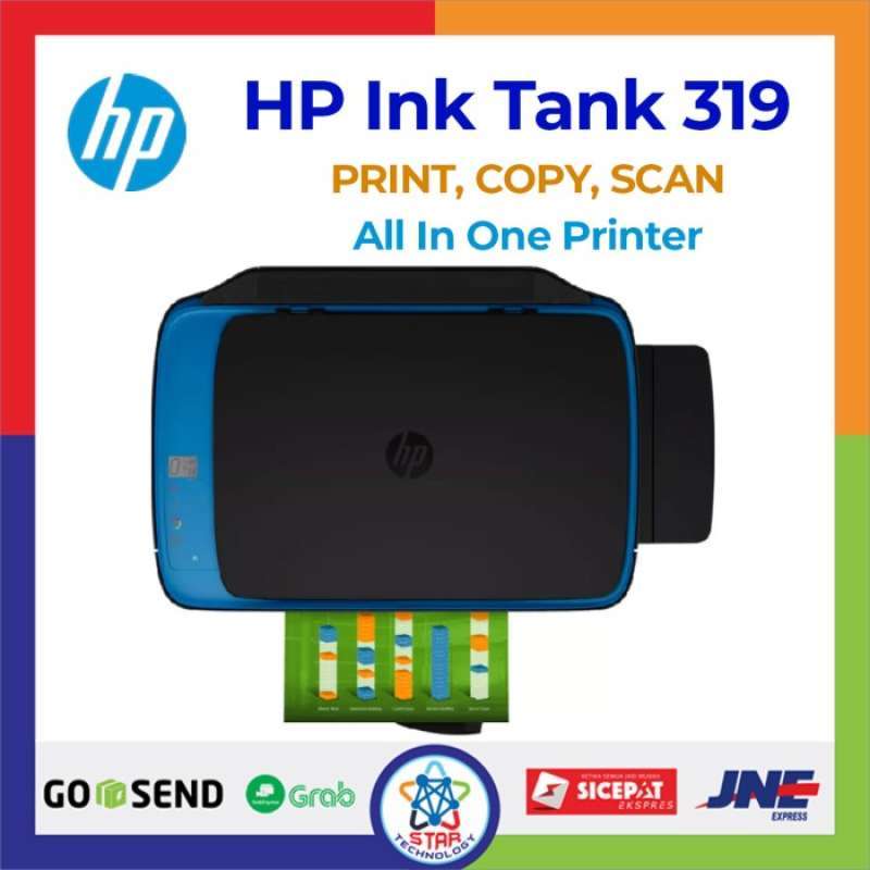 Promo HP Ink Tank 319 All In One Printer (Print, Scan, Copy) Diskon 23% ...