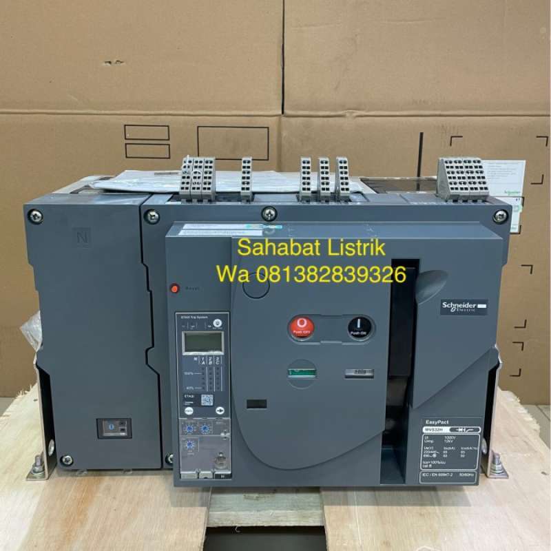 Promo SCHNEIDER ACB MVS32H 4P 3200A 65kA MOTORIZED UVT MICRO 2.0 Diskon ...