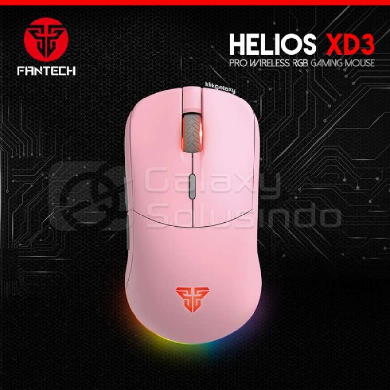 Promo Fantech Xd3 Helios Wireless Gaming Mouse - Pink - Multicolor ...