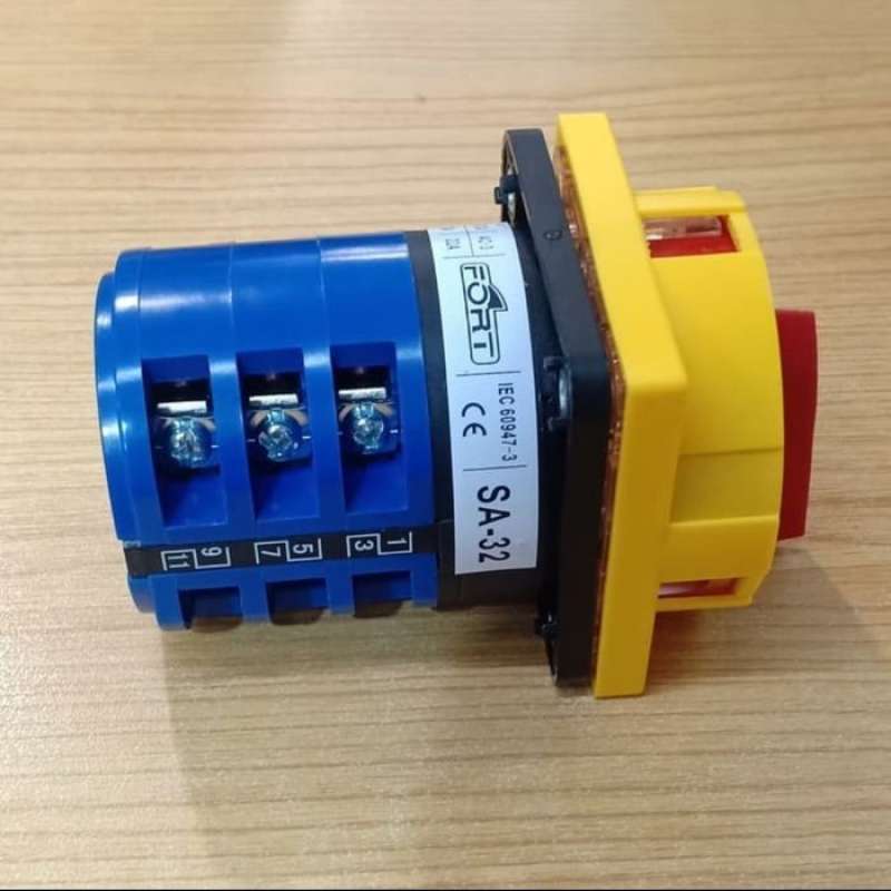 Promo Cam Switch Sa-32-3 32a On Off Merk Fort Saklar Putar Change Over ...