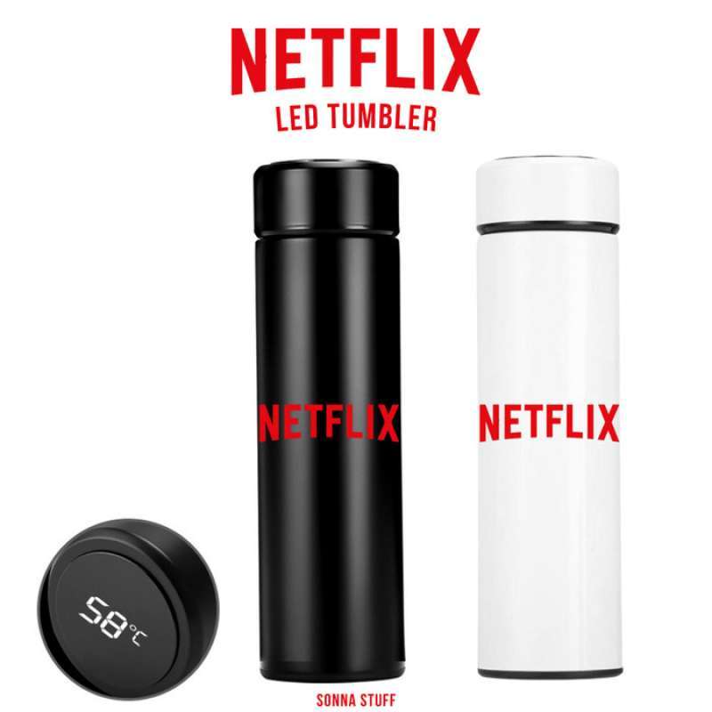 Jual Tumbler Led Netflix | Thermos Led Netflix Kode Br09 di Seller ...