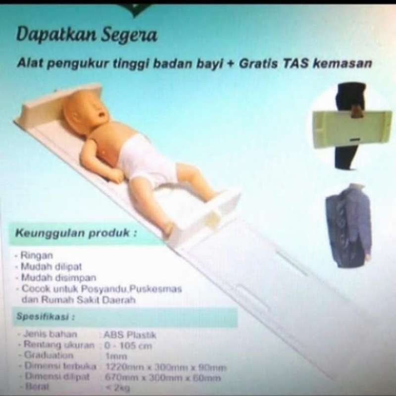 Jual Alat Ukur Tinggi Badan Bayi di Seller DavaDistribution ...