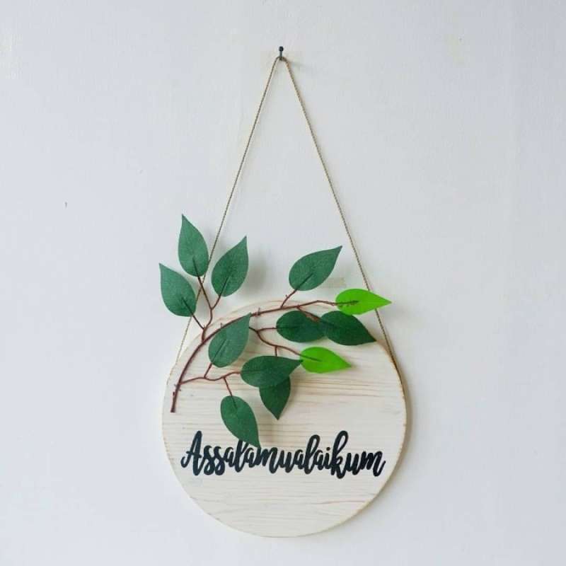 Promo Door Hanger Assalamualaikum (Hiasan Dinding/Hiasan Pintu/Dekorasi ... Promo Door Hanger Assalamualaikum (Hiasan Dinding/Hiasan Pintu/Dekorasi ...