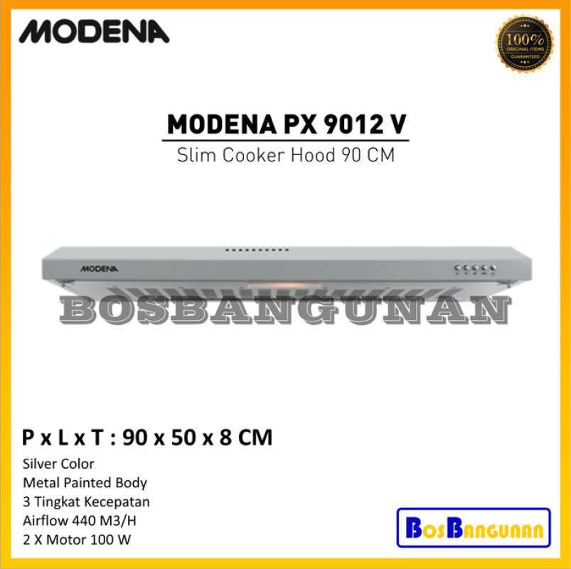 Promo Modena Cooker Hood Px 9012 V / Exhaust Dapur Modena Px9012V ...