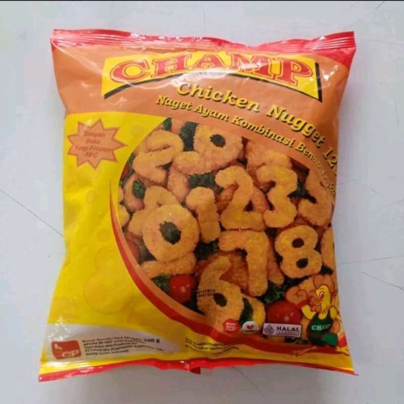 Jual Champ Chicken Nugget 123 500gr Di Seller 3key Frozen - Cipondoh ...