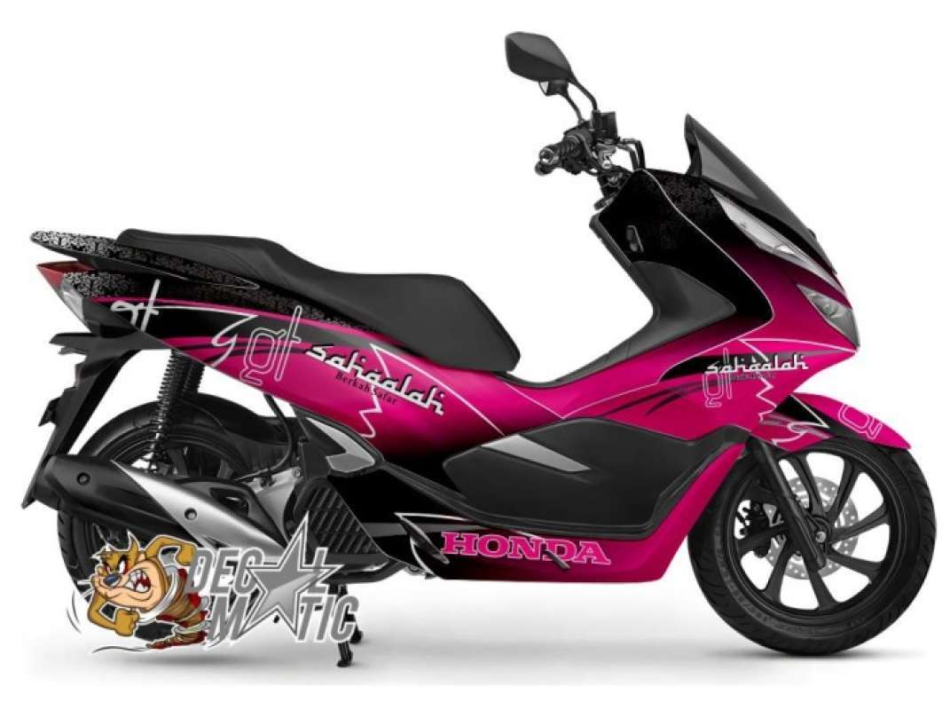 Jual Decal Full Body Motor Honda Pcx 150 / 160 Livery Bis Shantika ...