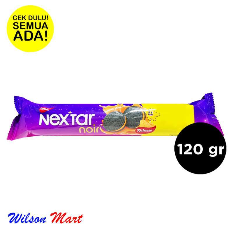 Jual RICHOCO NABATI NEXTAR NOIR COKLAT KRIM KEJU BISKUIT SANDWICH 120 ...
