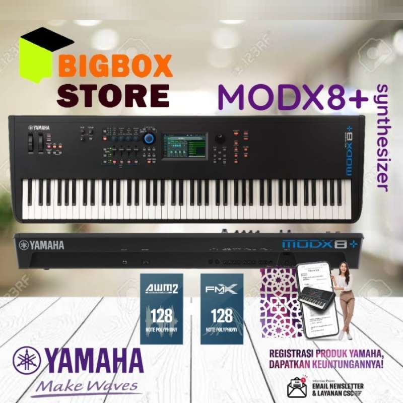 Promo Yamaha MODX 8 / MODX8 keyboard synthesizer Diskon 33% di Seller ...