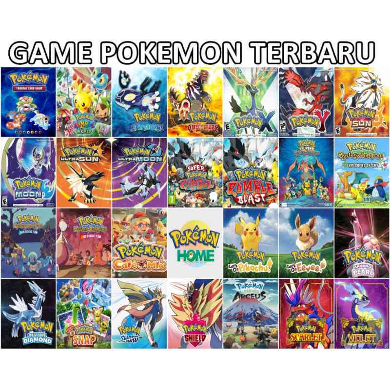 Promo Pokemon Terbaru Game untuk Komputer PC Laptop KOLEKSI LENGKAP ...