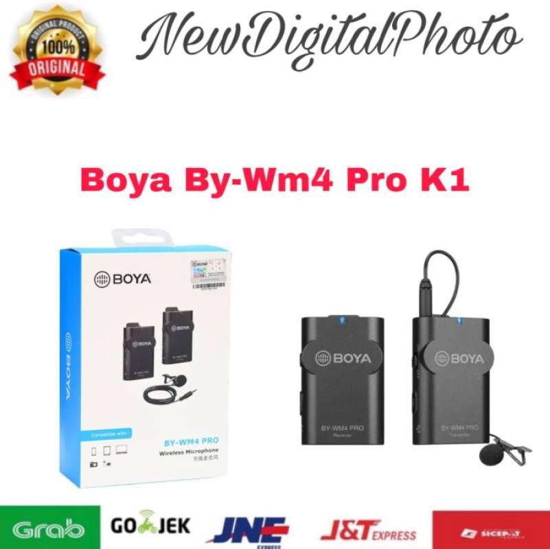 Promo Boya By-Wm4 Pro Wireless Microphone Original Diskon 23% di Seller Star Elektro - Pejaten ...