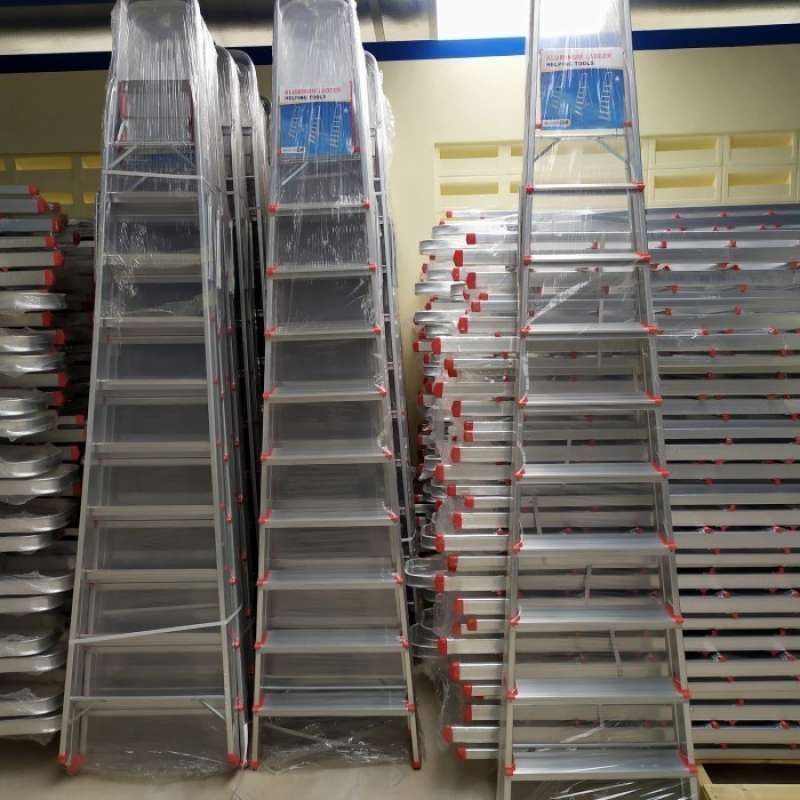 Promo Tangga Lipat Aluminium DALTON ML-410 Ladder Alu 10 Steps 2.5M ...